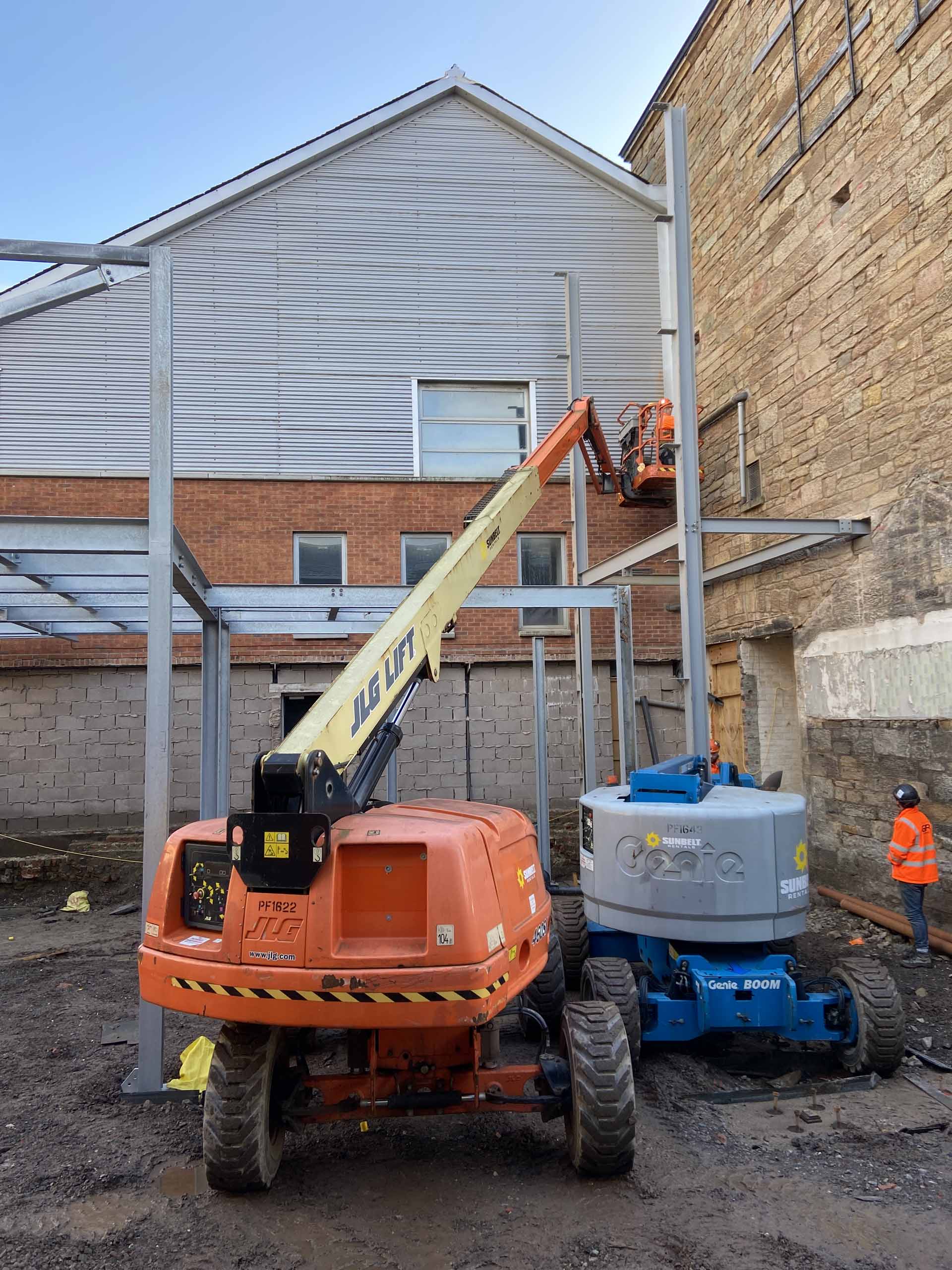 External Steelwork (New Build) – Interesting Projects